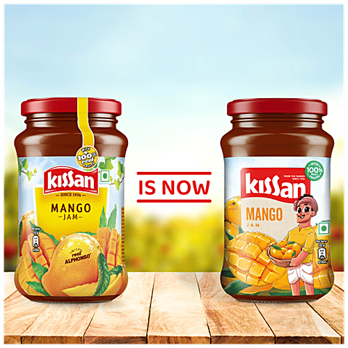 Buy Kissan Mango Jam 490 Gm Jar Online At Best Price of Rs 185 - bigbasket