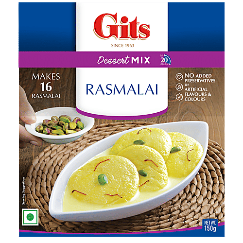 Buy Gits Mix Rasmalai 150 Gm Carton Online at the Best Price of Rs 130 ...