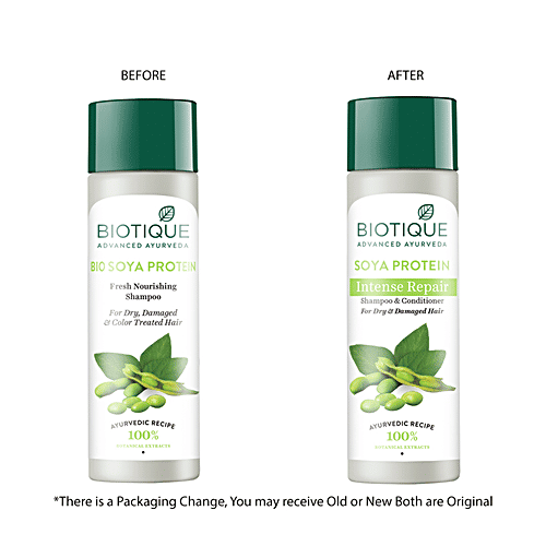 Buy Biotique Bio Soya Protein Fresh Nourishing Shampoo 190 Ml Online At ...