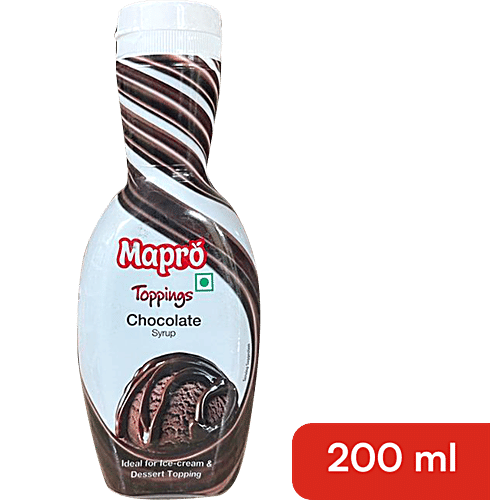 Buy Mapro Dessert Topping Chocolate Syrup 500 Ml Jar Online At Best ...