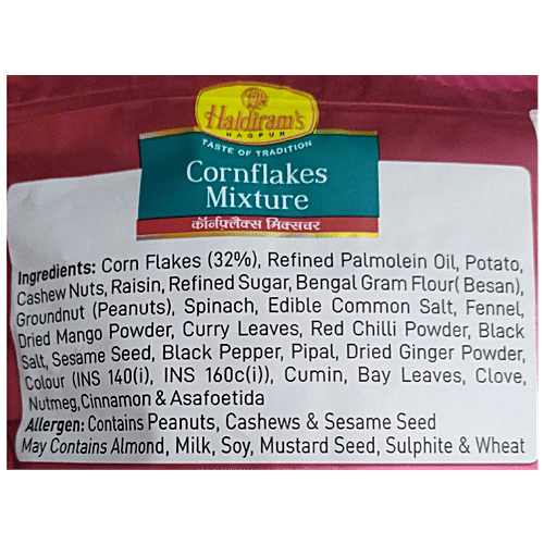 Buy Haldirams Mixture Cornflakes 150 Gm Pouch Online At Best Price of Rs 75 - bigbasket