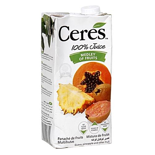 Buy Ceres 100 Juice Medley Of Fruits 1 Ltr Carton Online at the Best ...