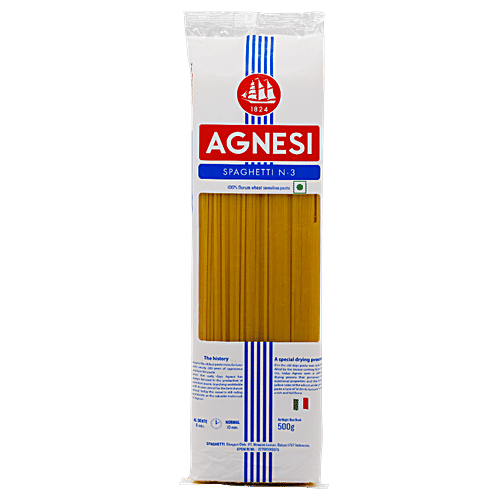 Buy Agnesi Pasta Gli Spaghetti N3 500 Gm Pouch Online At Best Price of ...