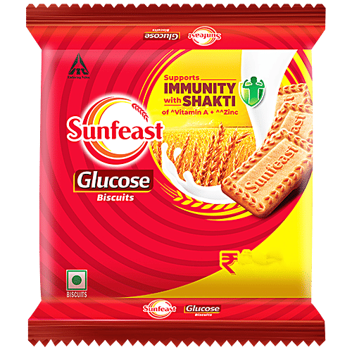 Buy Sunfeast Glucose Biscuits 120 Gm Pouch Online At Best Price of Rs ...