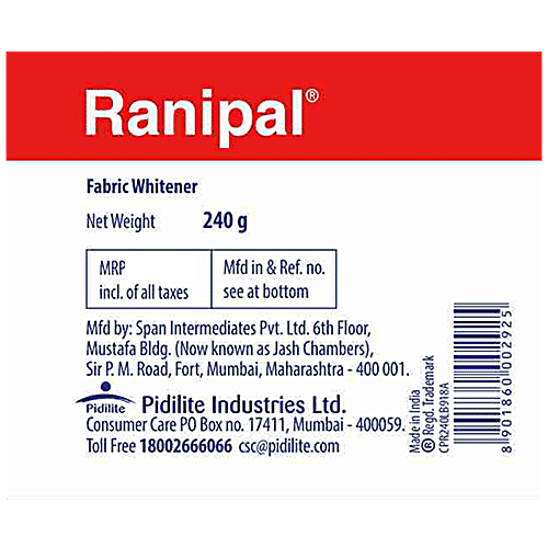 Buy Pidilite Ranipal Fabric Whitener Online at Best Price - bigbasket