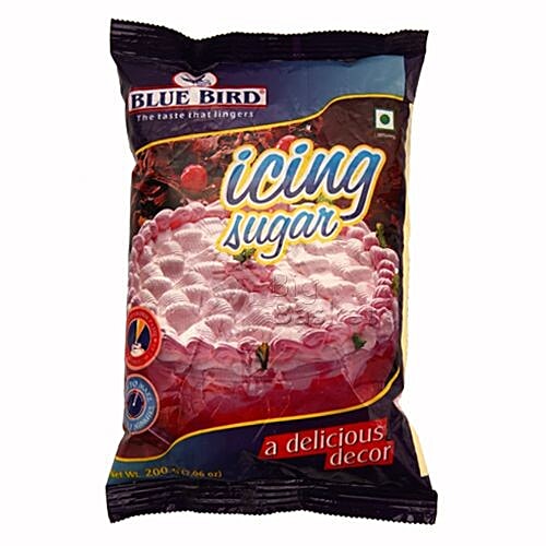 Buy Blue Bird Sugar Icing 200 Gm Pouch Online at the Best Price of Rs ...