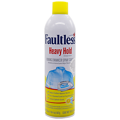 Buy Faultless Heavy Starch Lemon Fresh Scent 567 Gm Bottle Online at ...
