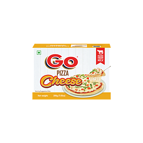 Buy Gowardhan Pizza Cheese 200 Gm Online at the Best Price of Rs 95 ...