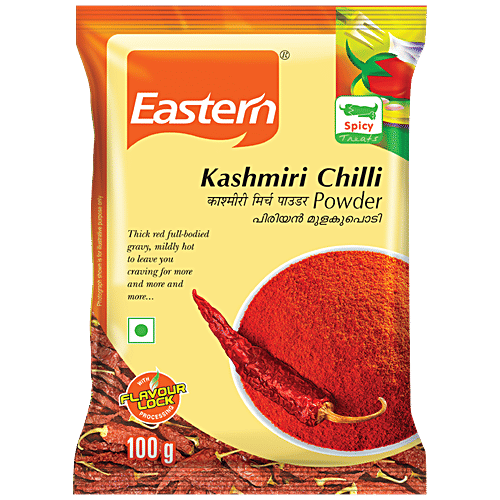 Buy Eastern Powder Kashmiri Chilly 100 Gm Pouch Online At Best Price of ...