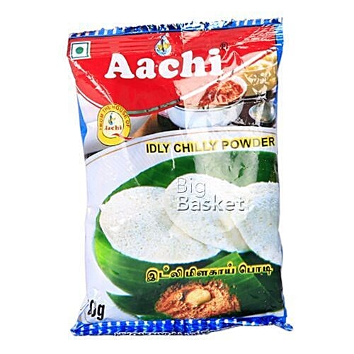 Buy Aachi Powder Idly Chilly 50 Gm Pouch Online at the Best Price of Rs ...
