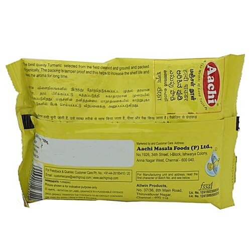 Buy Aachi Powder Turmeric 100 Gm Pouch Online At Best Price of Rs 26.10 ...