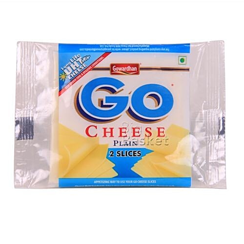 Buy Gowardhan Cheese - Plain Slices Online at Best Price of Rs 20 ...