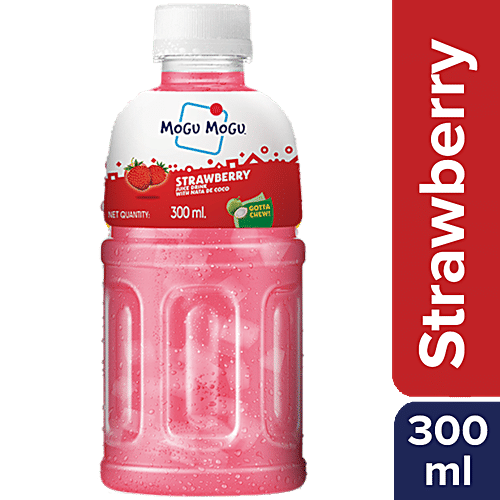 Buy Mogu Mogu Juice Strawberry 300 Ml Online At Best Price of Rs 70 - bigbasket
