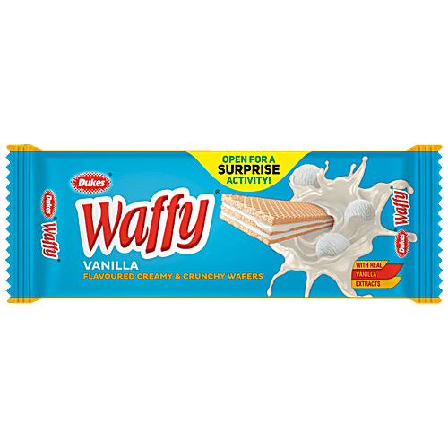 Buy Dukes Wafers Waffy Vanilla Flavor 75 Gm Pouch Online At Best Price ...