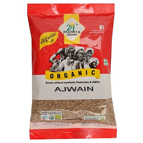 Buy 24 Mantra Organic Ajwain 100 Gm Pouch Online at the Best Price of ...