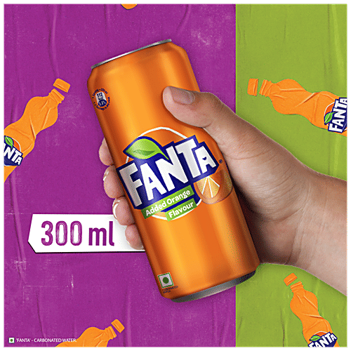 Buy Fanta Soft Drink Orange Flavour 300 Ml Online At Best Price of Rs 40 - bigbasket