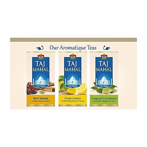 Buy Taj Mahal Tea Bags - Spicy Ginger 25 pcs Online at Best Price. of ...