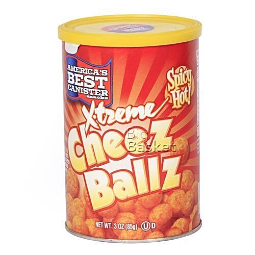 Buy Americas Best Canister Snacks Xtreme Cheez Ballz - Spicy Hot Online ...