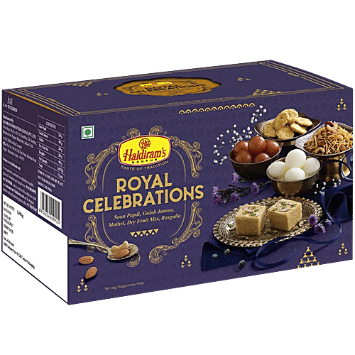 Buy Haldirams Gift Box Royal Celebration 1550 Gm Box Online at the Best ...