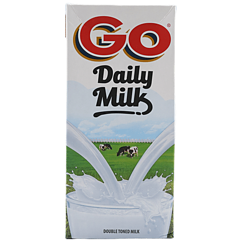 Buy Go Milk Double Toned 1 Lt Carton Online at the Best Price of Rs 66 ...