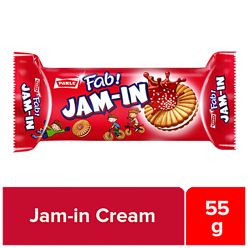 Buy Parle Happy Happy Jam In Cream 66 Gm Pouch Online At Best Price of ...