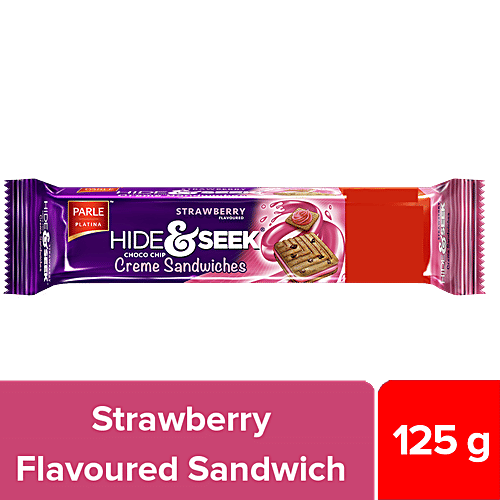 Buy Parle Creams Hide Seek Creme Strawberry 100 Gm Pouch Online at the ...