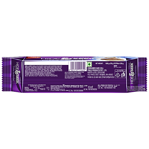 Buy Parle Creams Hide Seek Creme Vanilla 100 Gm Pouch Online at the ...