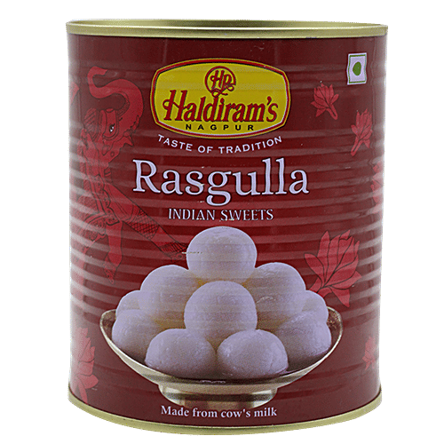 Buy Haldirams Rasgulla 1 Kg Tin Online At Best Price of Rs 200 - bigbasket
