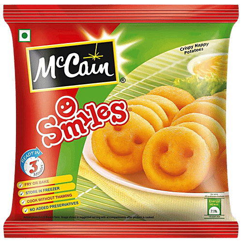 Buy Mccain Smiles Crispy Happy Potatoes 415 Gm Pouch Online at the Best ...