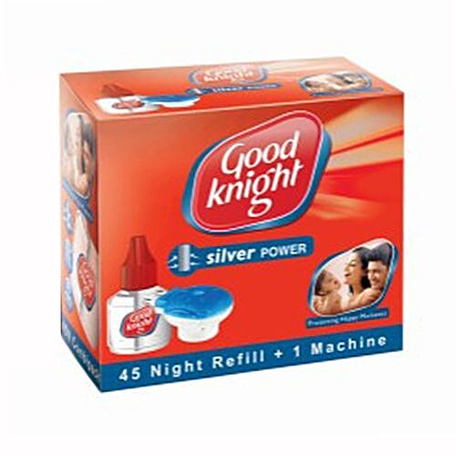 Buy Good Knight Silver Power Liquid Mosquito Repellent 45 Nights ...