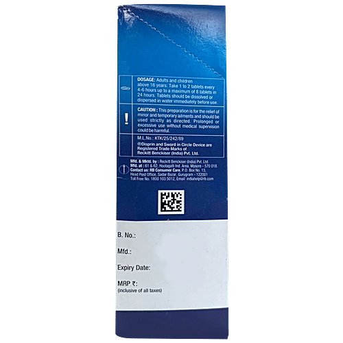 Buy Disprin Regular 325 mg Tablet - Provides Relief From Pain, Headache ...