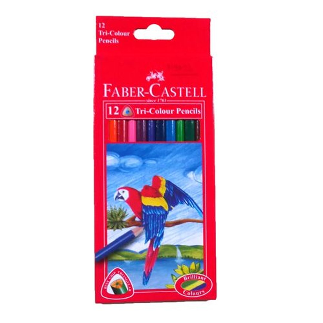 Buy Faber castell Tri Color Pencil - 118012 Online at Best Price of Rs ...