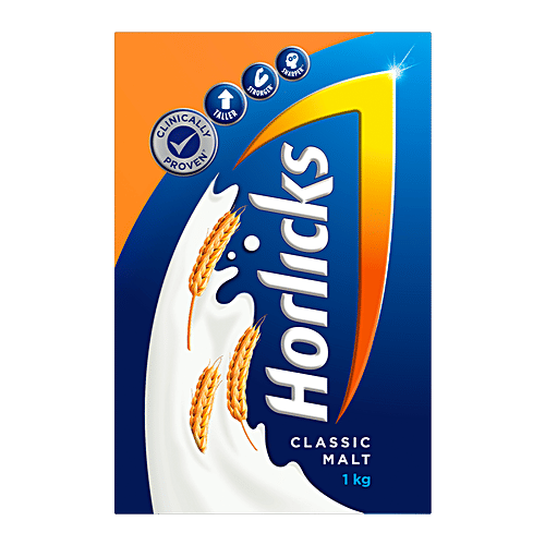 Buy Horlicks Health Nutrition Drink Classic Malt 1 Kg Carton Online At ...