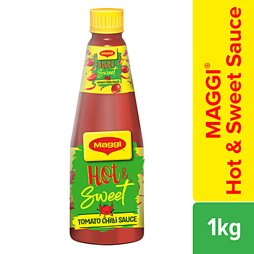 Buy Maggi Sauce Hot Sweet Tomato Chilli 1 Kg Bottle Online At Best ...