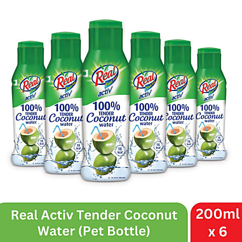 Buy Real Activ 100% Tender Coconut Water/Nariyal Pani Online at Best ...