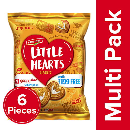 Buy Britannia Britannia Little Hearts Classic - Sugar Sprinkled, Heart ...