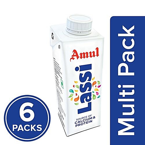 Buy Amul Lassi 6x250 ml (Multi Pack) Online at Best Price. of Rs 150 ...