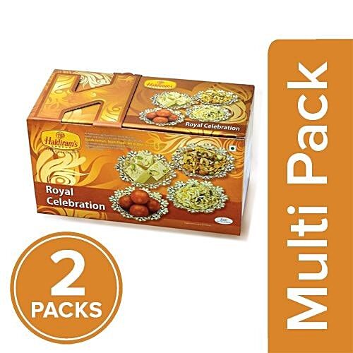 Buy Haldiram's Gift Box - Royal Celebration Online at Best Price of Rs ...