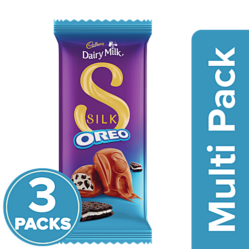 Buy Cadbury Dairy Milk Silk Oreo 3x60 gm Online at Best Price. of Rs ...