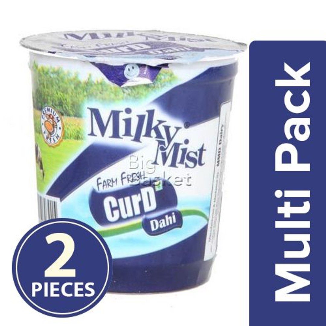 Buy Milky Mist Curd - Farm Fresh 2x400 gm Online at Best Price. of Rs ...
