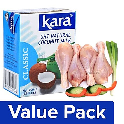Buy bb Combo Kara Coconut Milk - Uht 200Ml + Fresho Meat Chicken ...