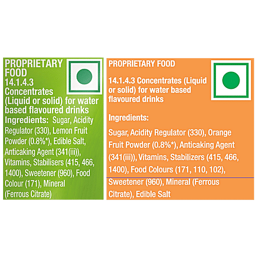 Buy Tang Instant Drink Mix - Orange 500 Gm + Lemon 500 Gm Combo (2 ...