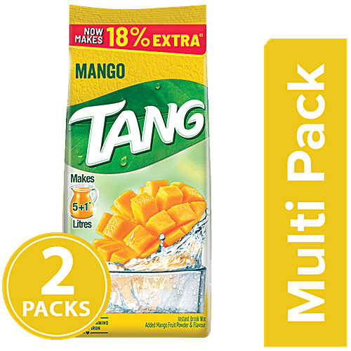 Buy Tang Mango Instant Drink Mix 2x500 gm (Multipack) Online at Best ...