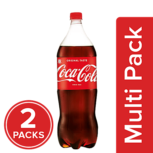 Buy Coca Cola Soft Drink 2x2 L (Multipack) Online at Best Price. of Rs ...