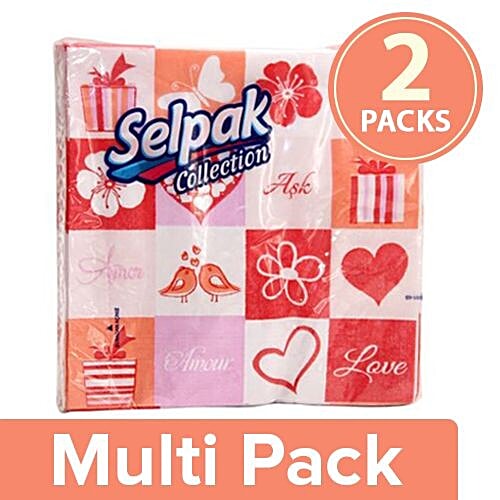 Buy Selpak Collection Printed Napkin Paper Tissue Online at Best Price ...