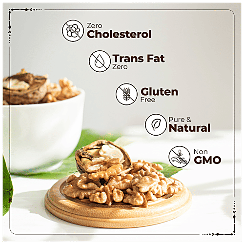 Buy Happilo Walnuts - Kernels, Deluxe 100% Natural Kashmiri Online at ...