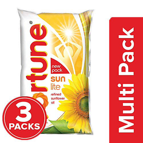 Buy Fortune Sunlite Sunflower Refined Oil Online at Best Price of Rs ...