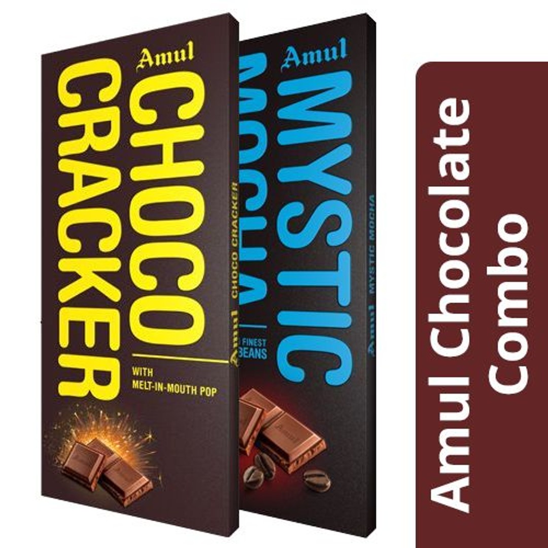 Buy Amul Mystic Mocha - Bold Coffee Blended 150G + Choco Cracker ...