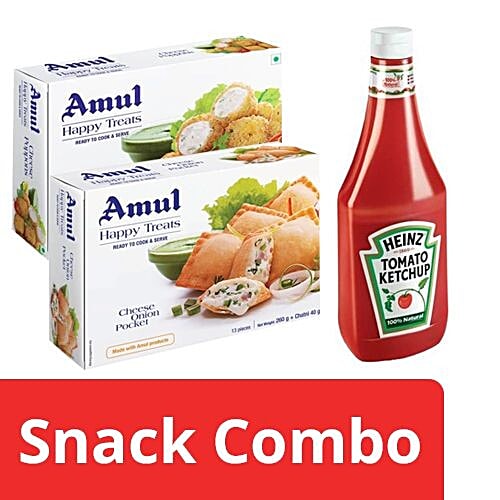 Buy Bb Combo Heinz Tomato Ketchup 900G Amul Happy Treats Cheese ...