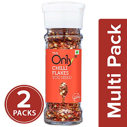 Buy On1y Chilli Flakes - Seasoning For Pizza, Pasta & Snacks Online at ...